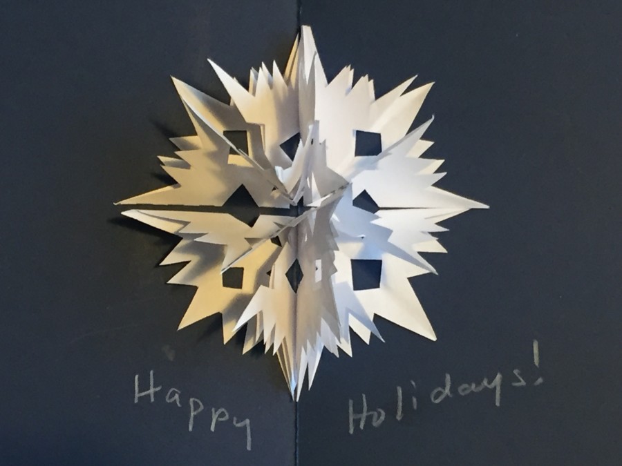 Snowflake Pop-Up Card « Helen Hiebert Studio